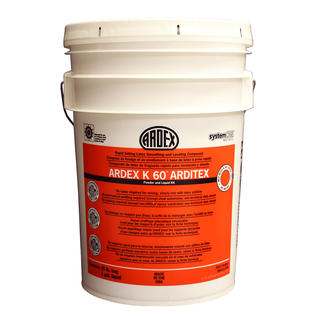 ARDEX K 60 ARDITEX latex smoothing and leveling compound