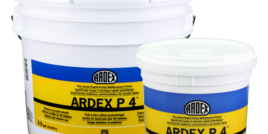 ARDEX P 4 pre-mixed, rapid-drying, multipurpose primer