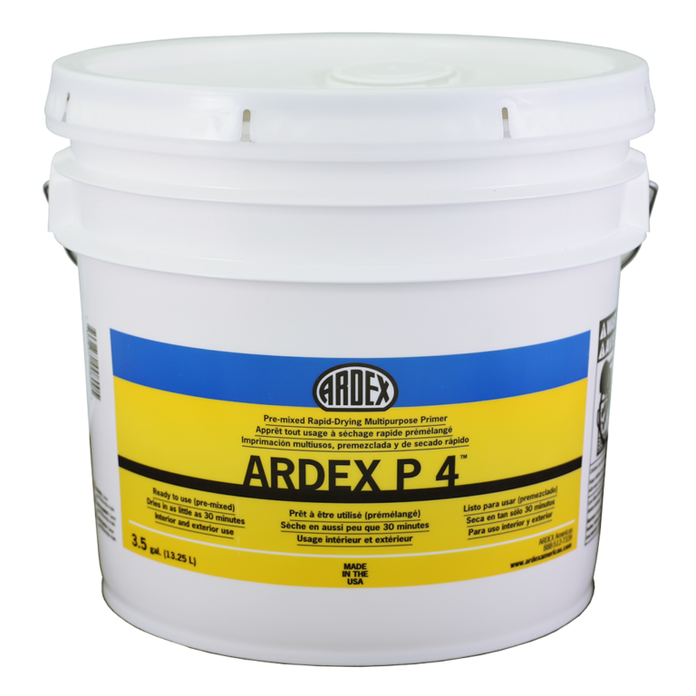 ARDEX P 4 pre-mixed, rapid-drying, multipurpose primer