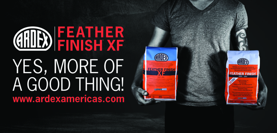 Introducing ARDEX FEATHER FINISH® XF™ - ARDEX Americas