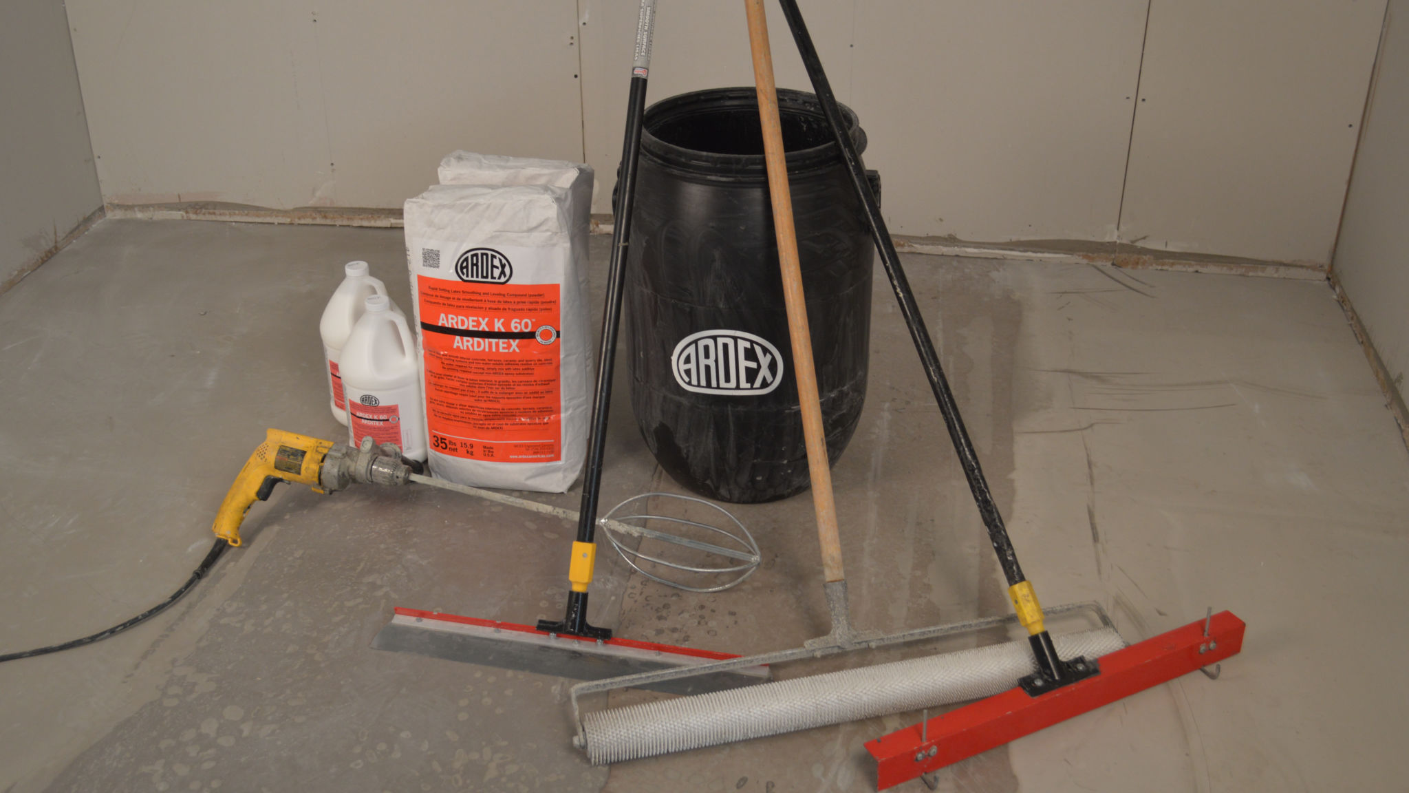 Anacaster Seniors Achievement Centre: VCT Flooring Installation