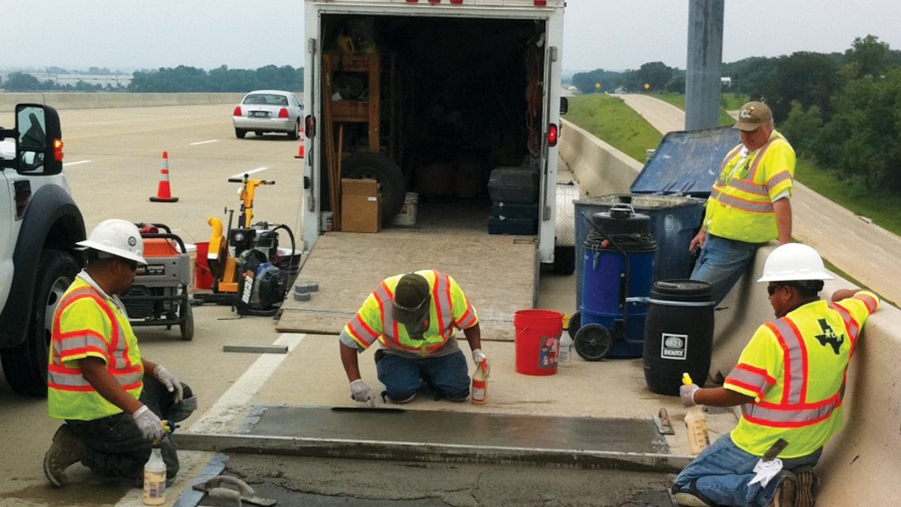 George Bush Turnpike Engineered Concrete Repair