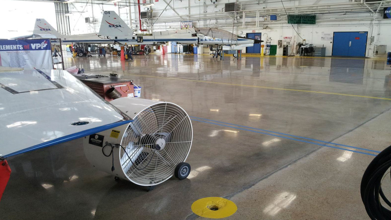 National Aeronautics and Space Administration Air Hangar 276 ...