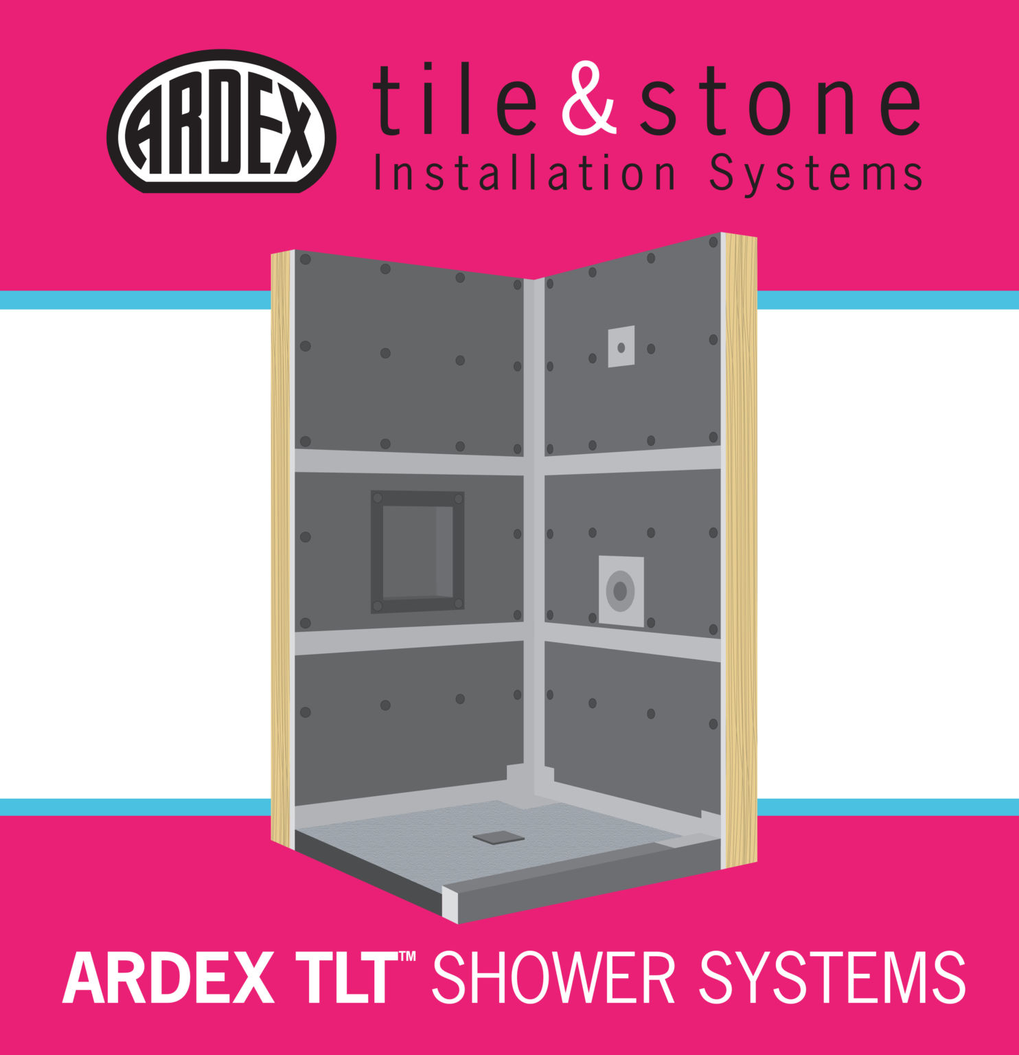 Introducing ARDEX TLT Shower Systems - ARDEX Americas