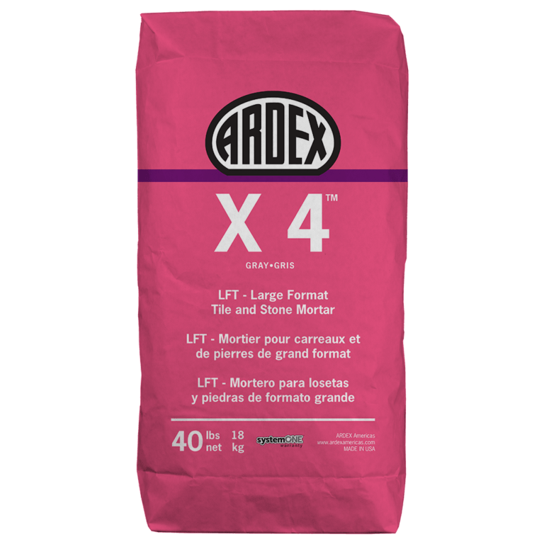 ARDEX X 4 polymer-modified tile and stone mortar