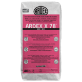 ARDEX X 78 MICROTEC semi-pourable tile and stone mortar